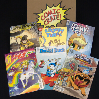 Comic Crate – A monthly comic book subscription box